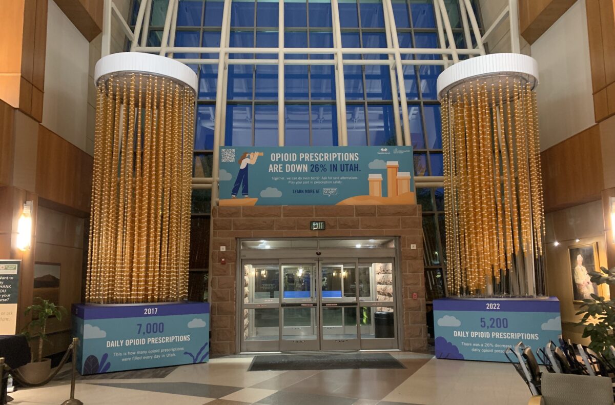 McKay-Dee display demonstrates success in curtailing opioid ...